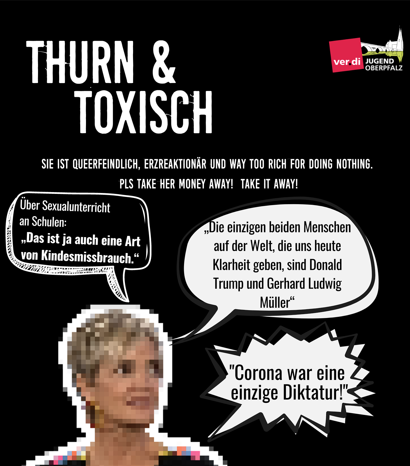 Thurn und Toxisch – Eine Aktion der DGB-Jugend Oberpfalz